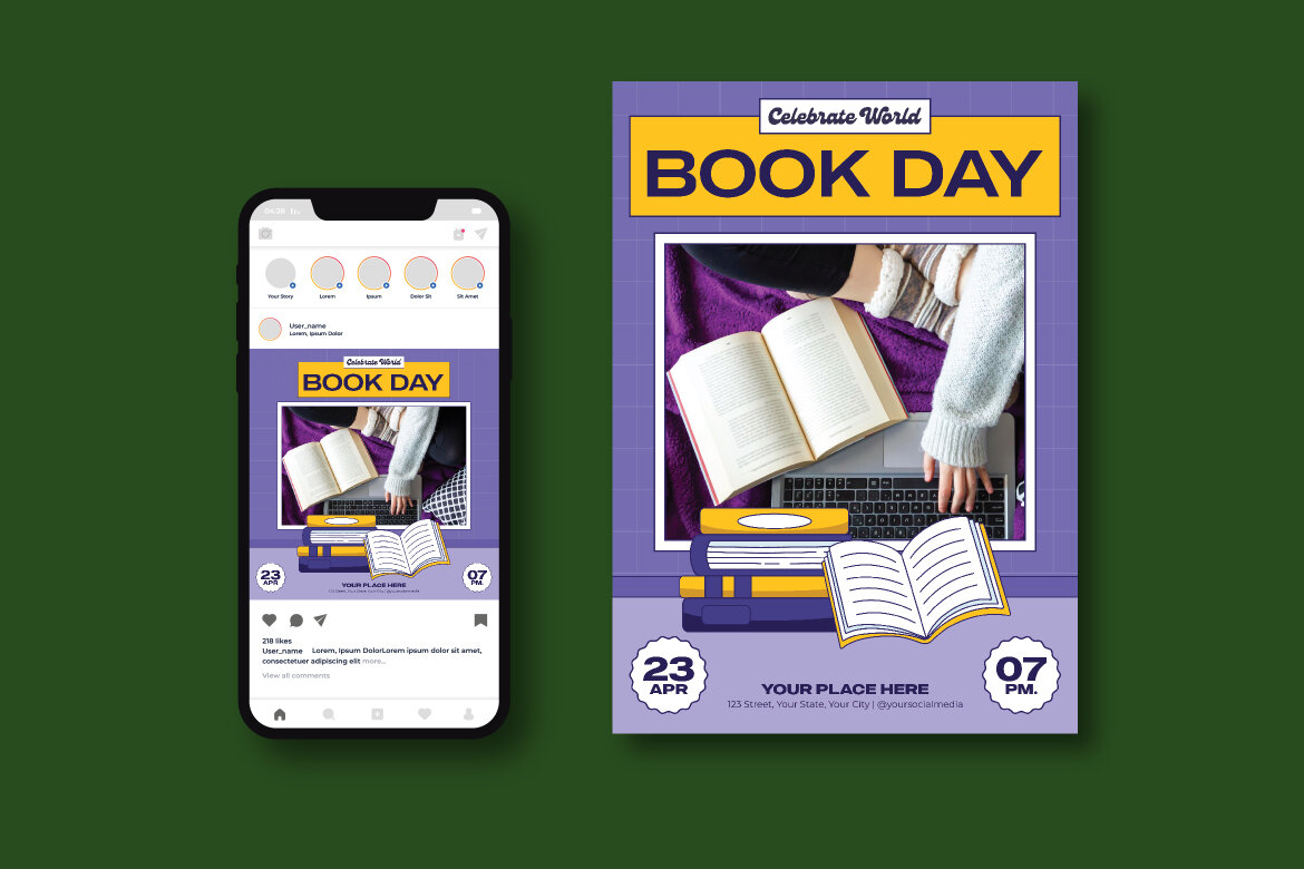 World Book Day Flyer | Deeezy