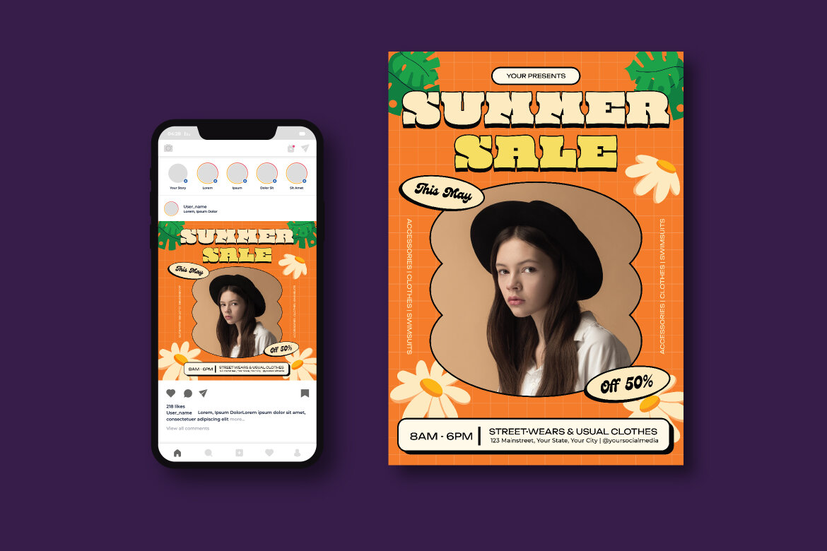 Summer Sale Flyer | Deeezy