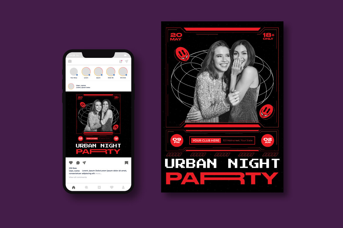 Night Party Flyer | Deeezy