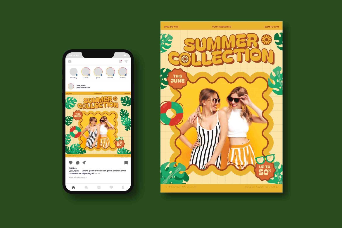Summer Collection Flyer | Deeezy