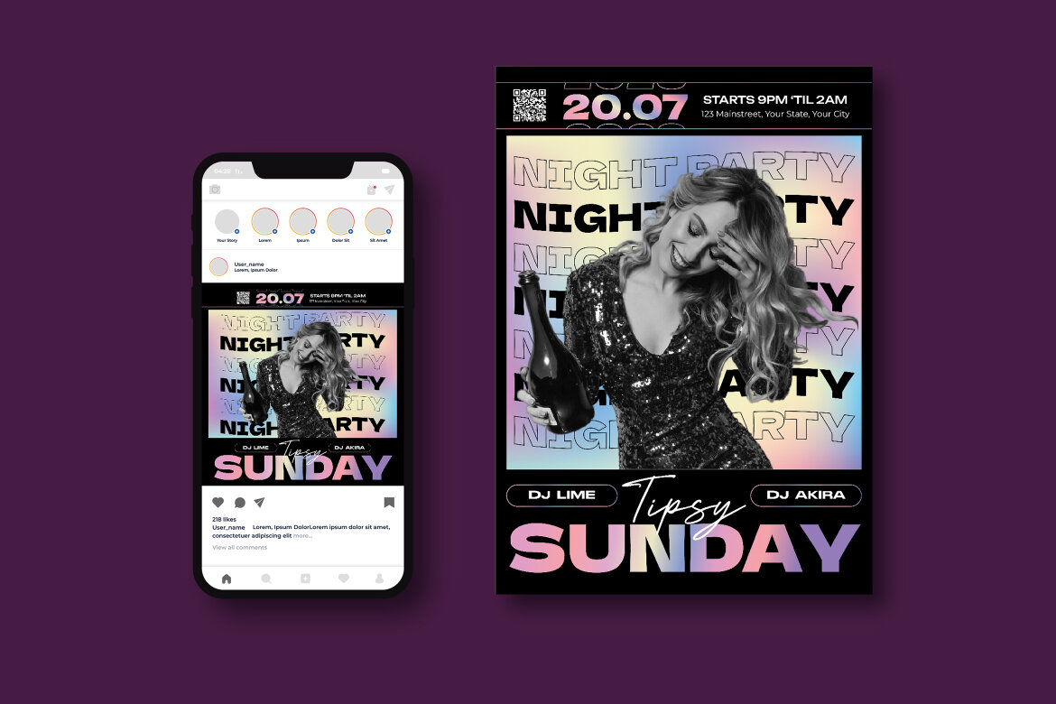 Night Party Flyer | Deeezy