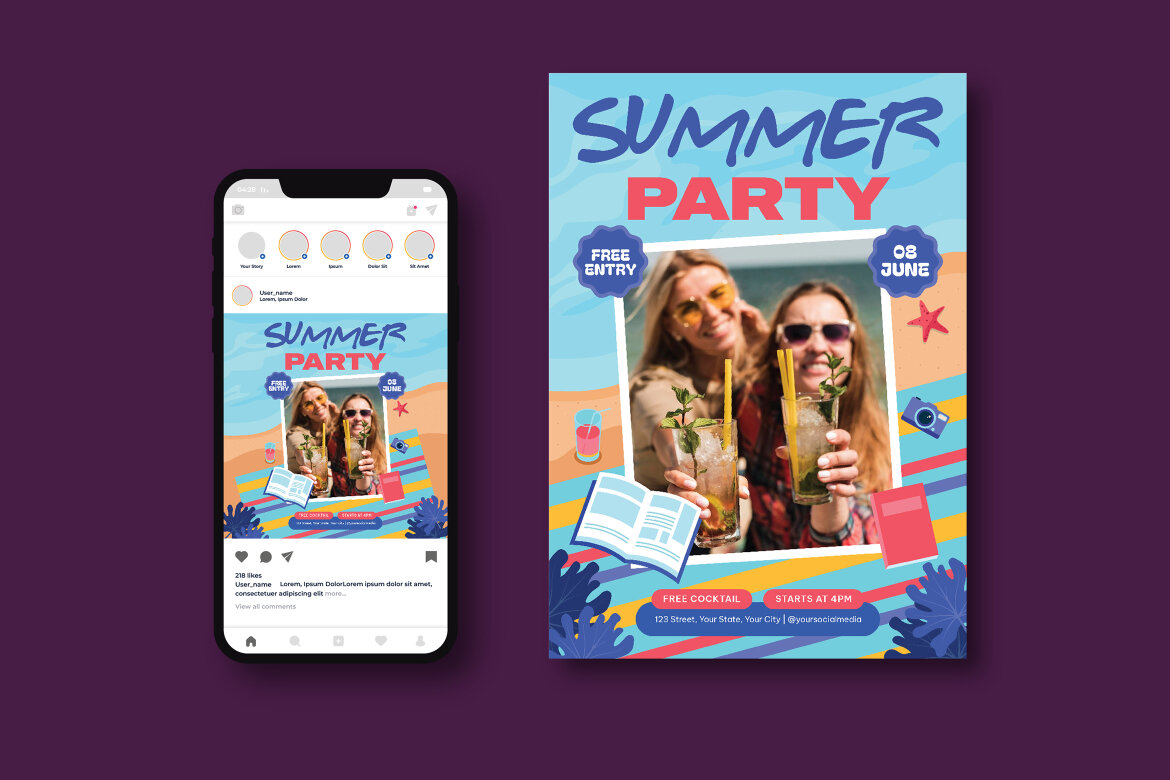 Summer Party Flyer | Deeezy