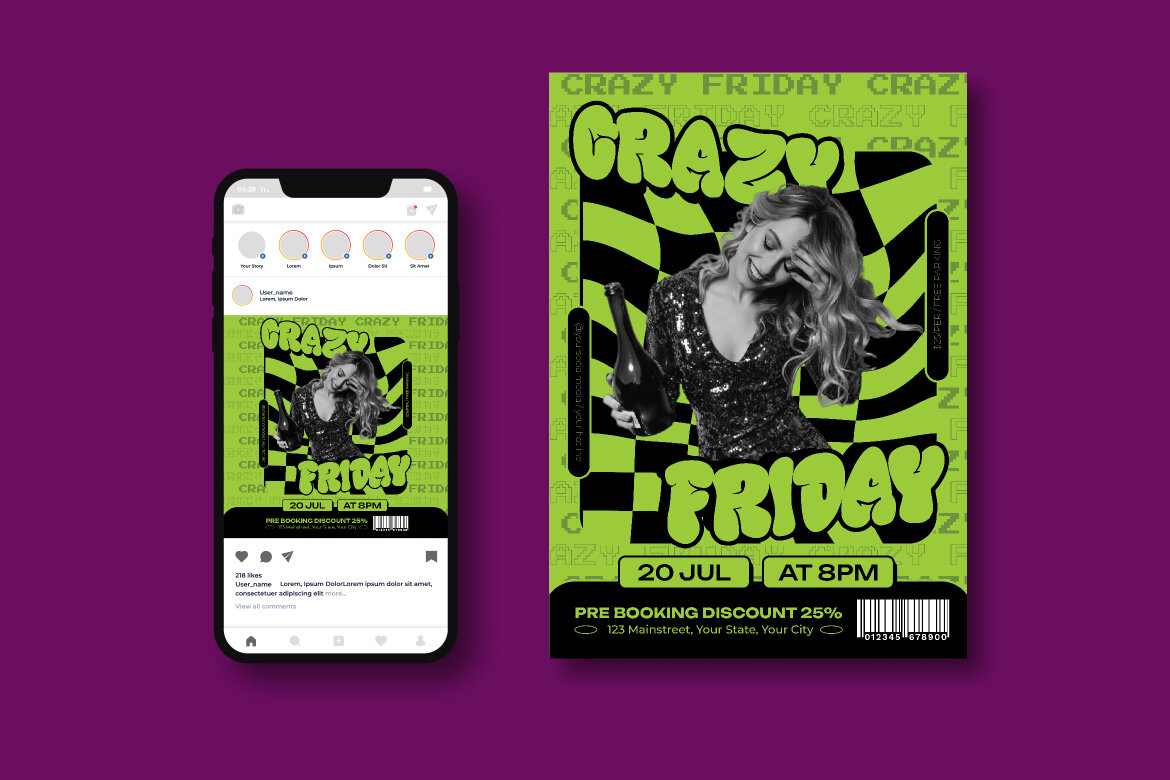 Night Party Flyer | Deeezy