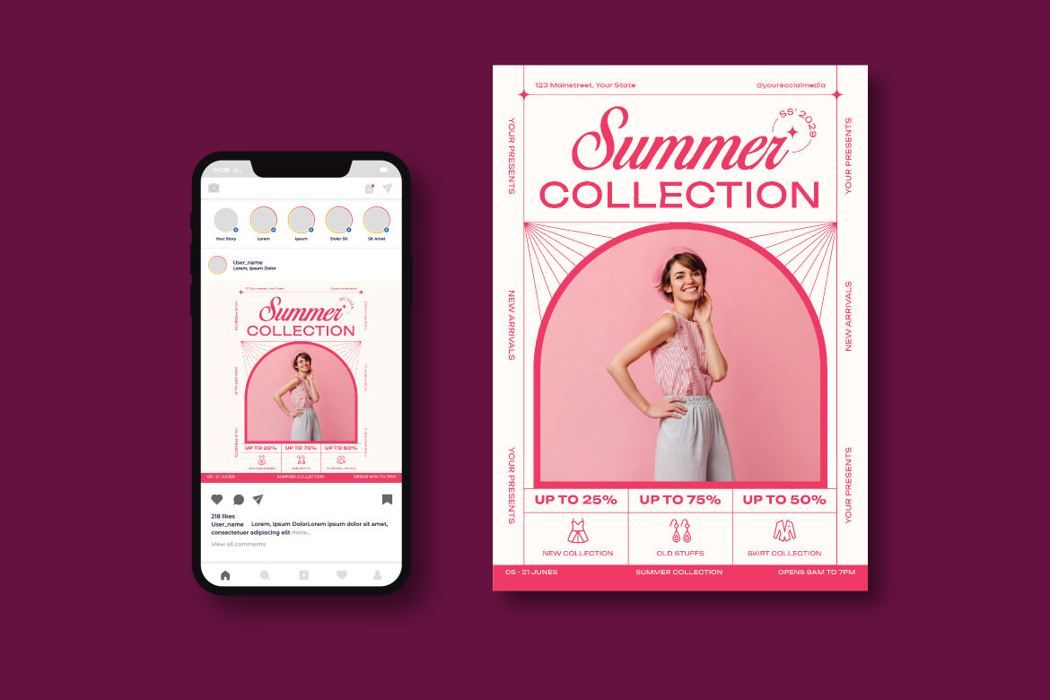 Summer Collection Flyer | Deeezy