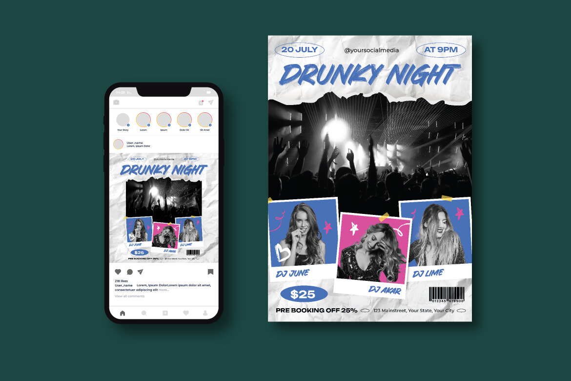 Night Party Flyer | Deeezy