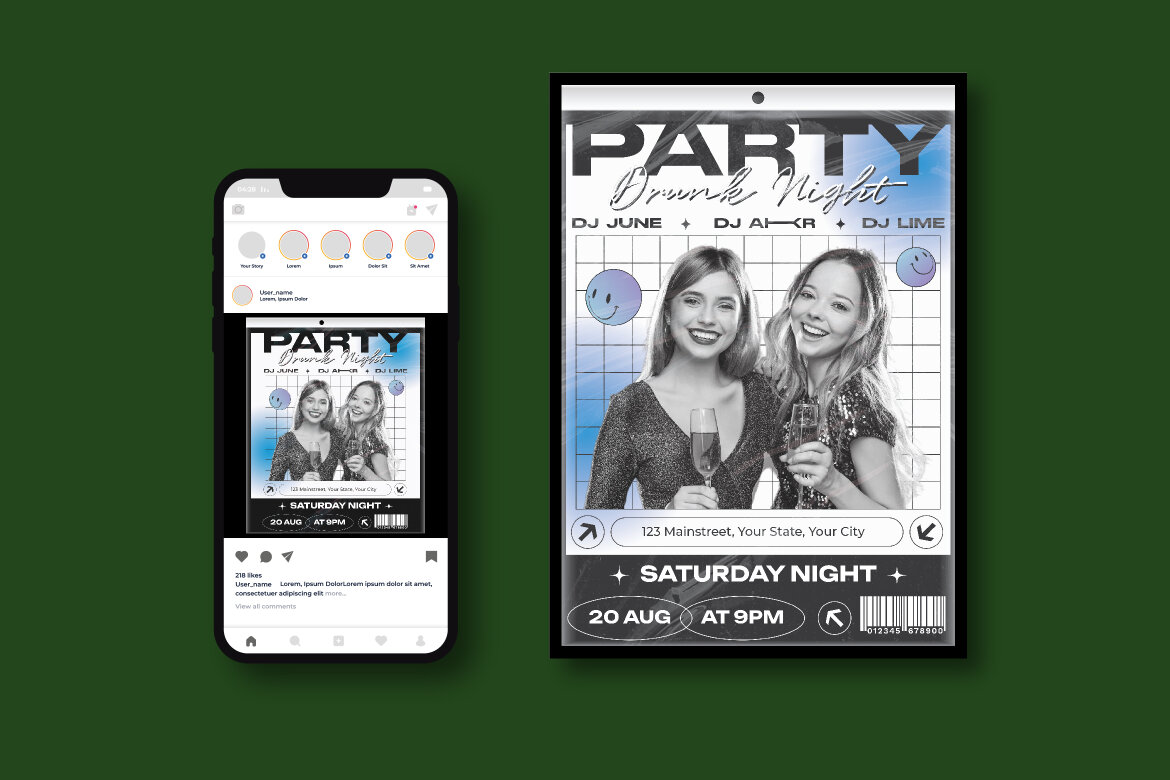 Night Party Flyer | Deeezy