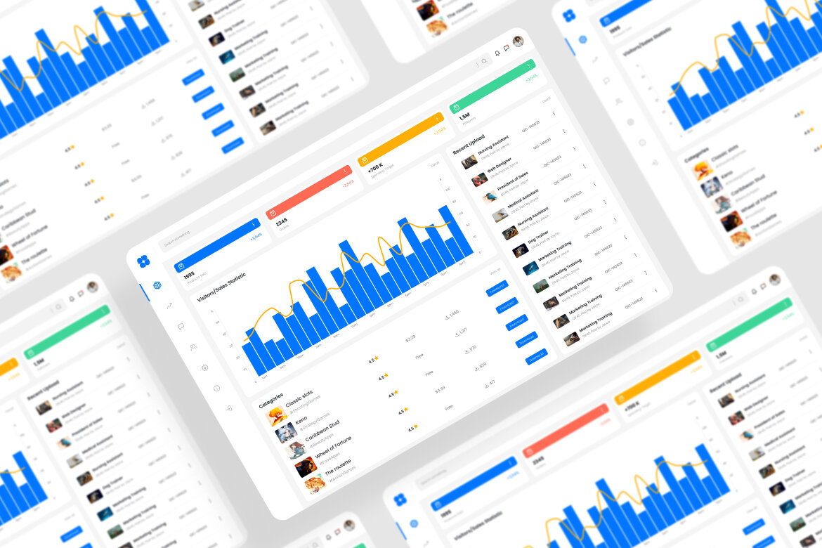 Management Dashboard UI Kit | Deeezy