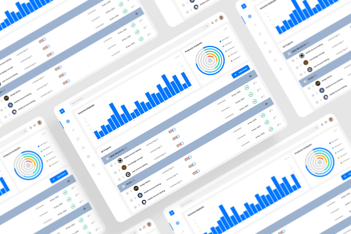 Management Dashboard UI Kit | Deeezy