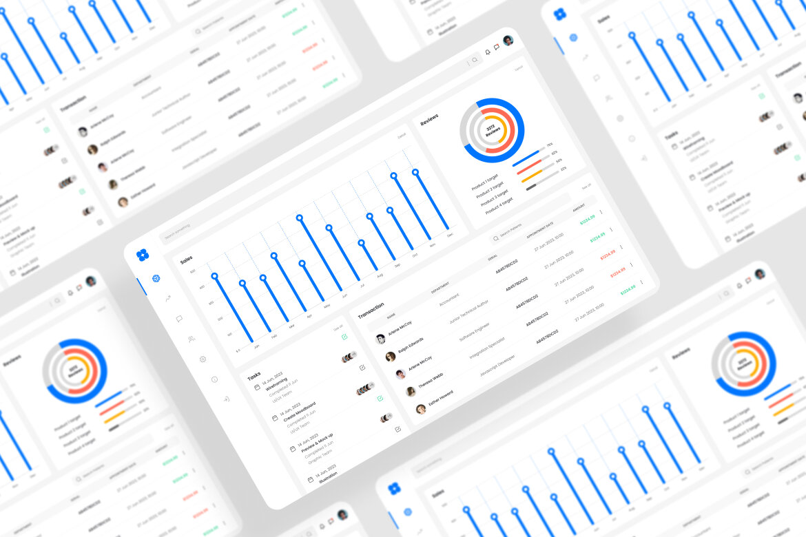Management Dashboard UI Kit | Deeezy