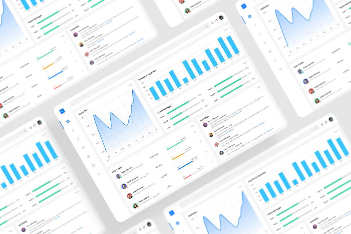 Management Dashboard UI Kit | Deeezy