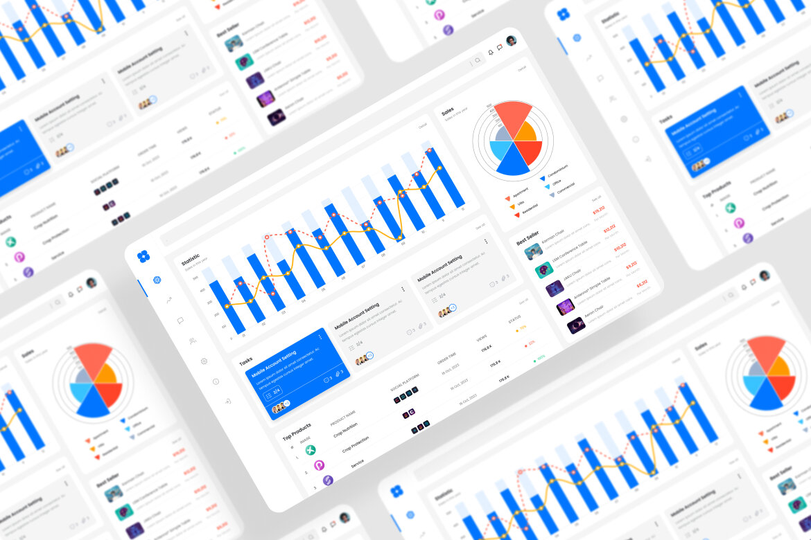 Management Dashboard UI Kit | Deeezy