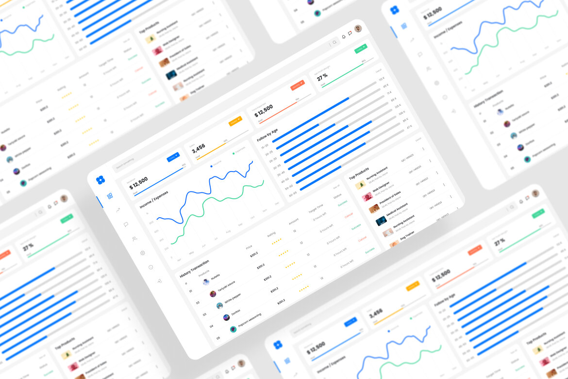 Management Dashboard UI Kit | Deeezy