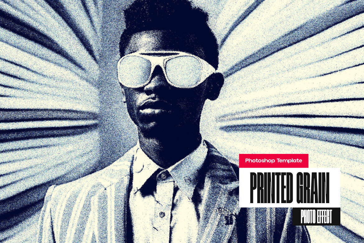 Printed Grain Photo Effect | Deeezy