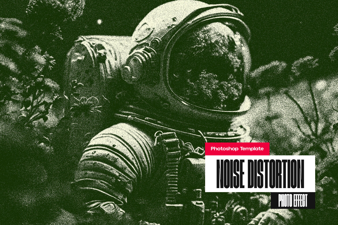 Noise Distortion Photo Effect | Deeezy