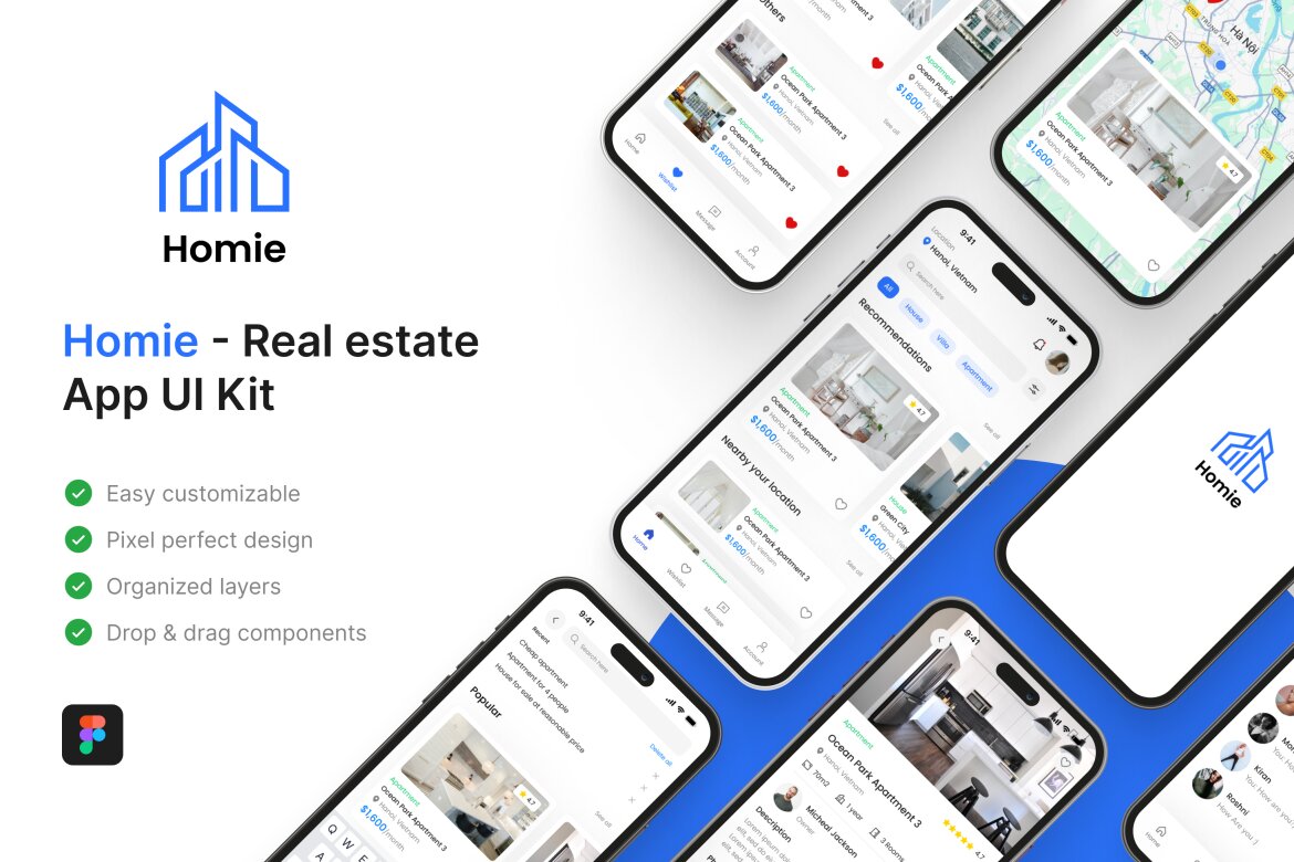 Real estate App UI Kit | Deeezy