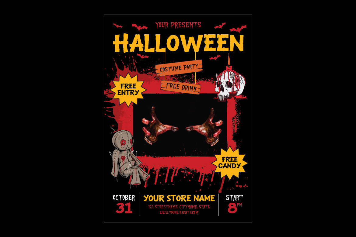 Halloween Day Flyer | Deeezy
