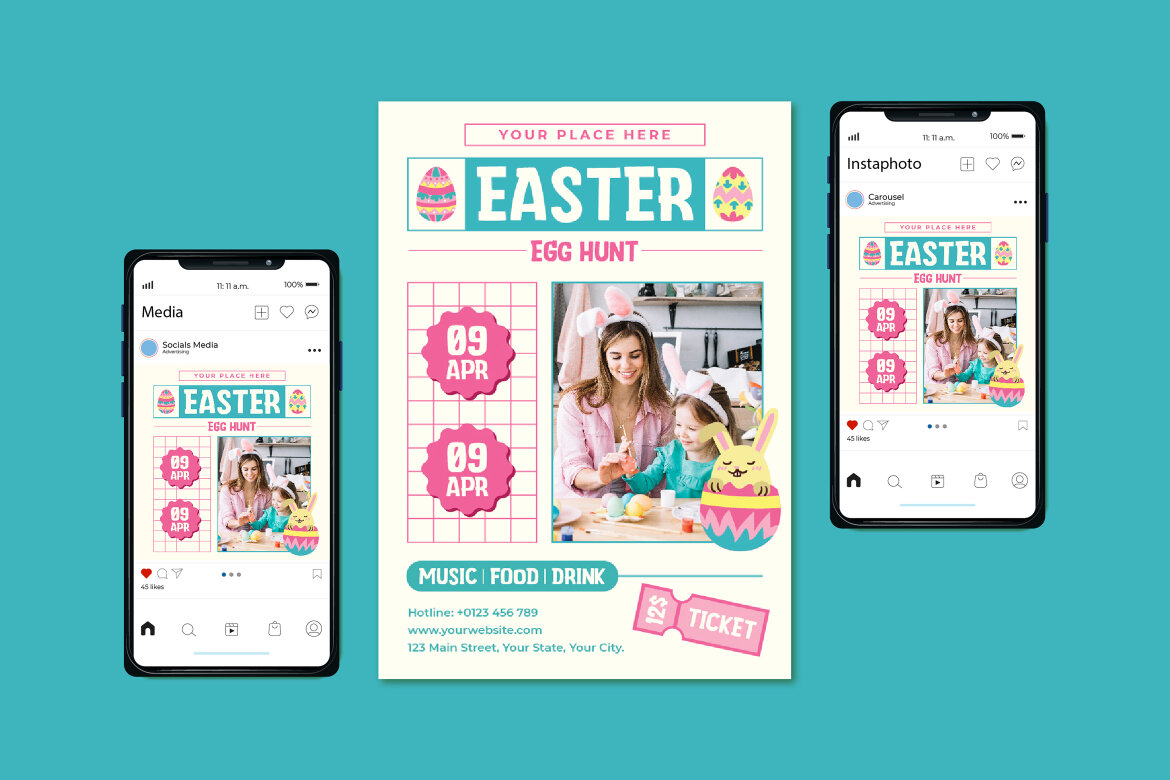 Easter Days Flyer | Deeezy