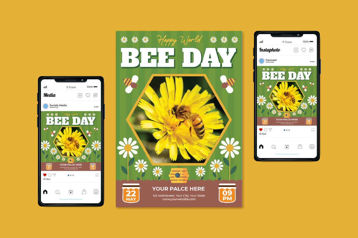 Bee Day Flyer | Deeezy
