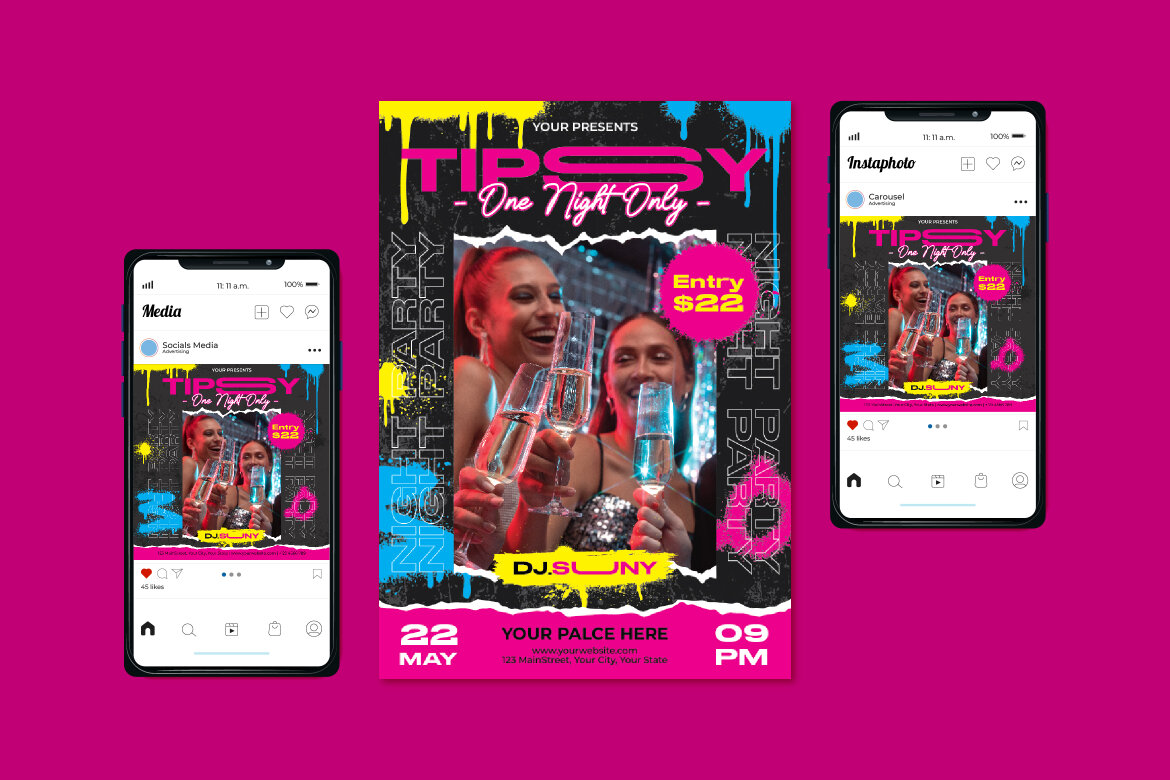 Night Party Flyer | Deeezy