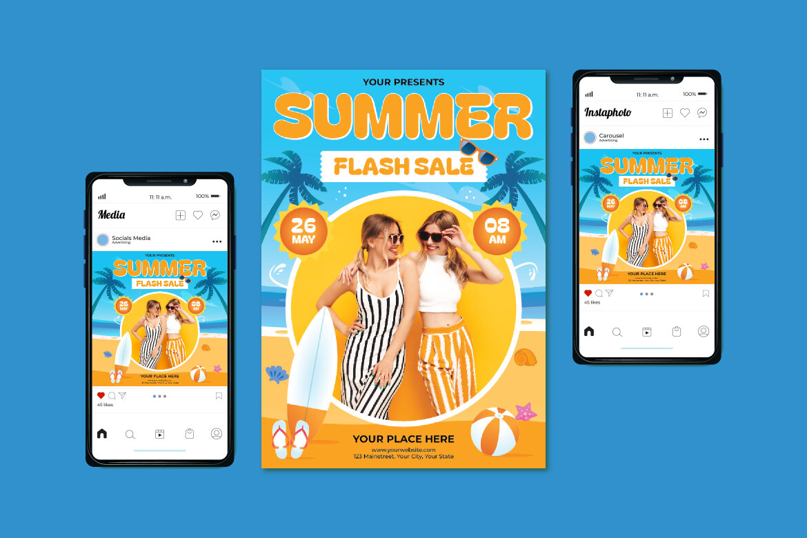 Summer Sale Flyer | Deeezy