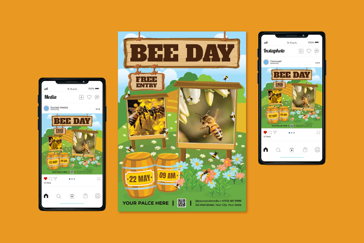 Bee Day Flyer | Deeezy