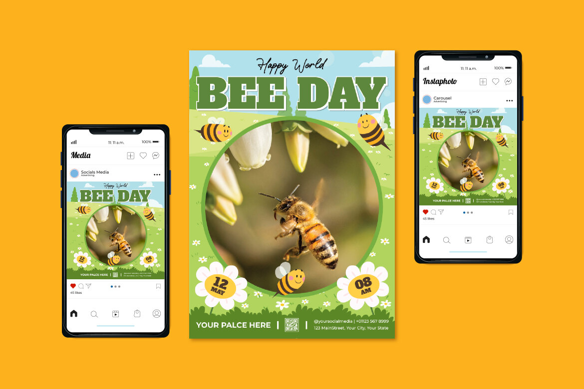 Bee Day Flyer | Deeezy