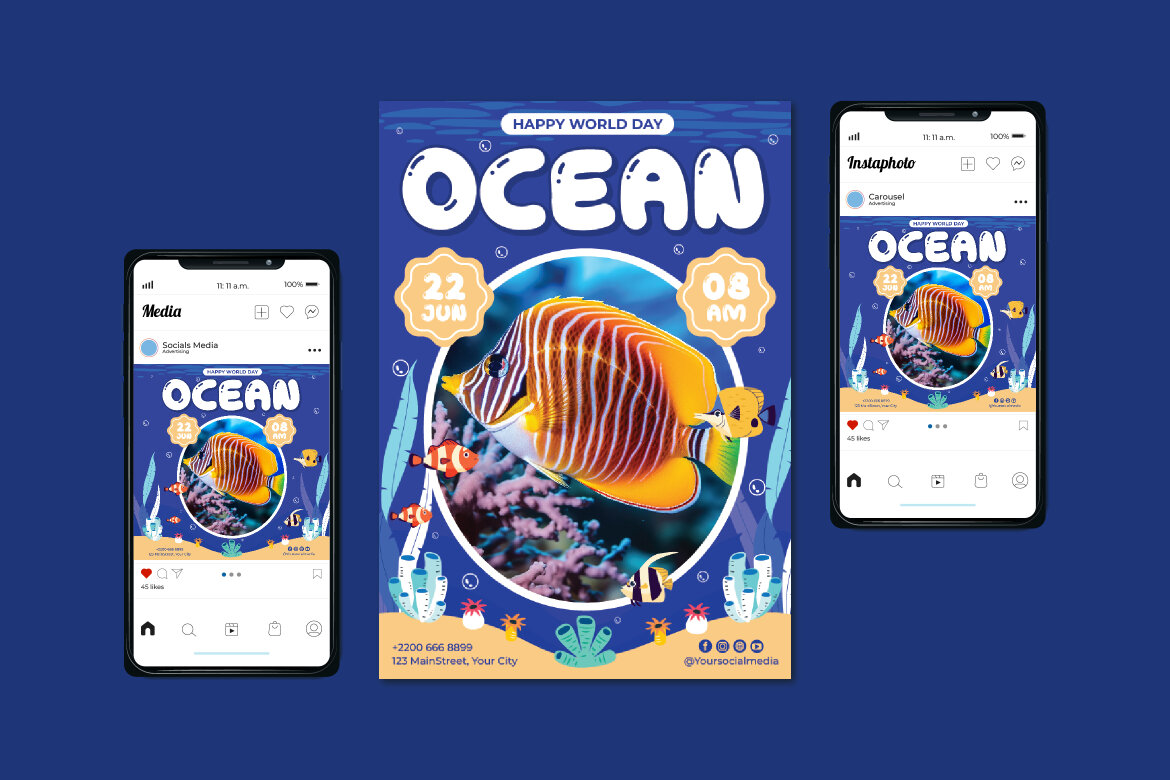 Ocean Day Flyer | Deeezy