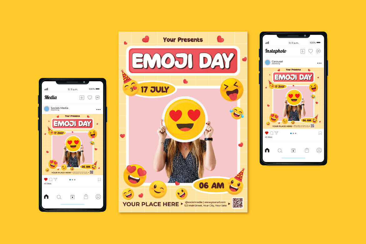 Emoji Day Flyer | Deeezy
