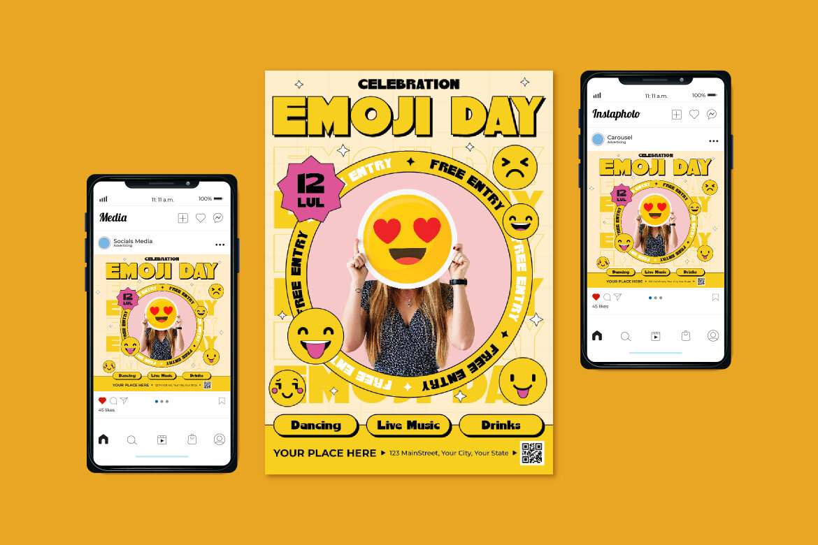 Emoji Day Flyer | Deeezy