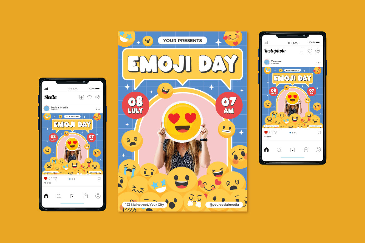 Emoji Day Flyer | Deeezy