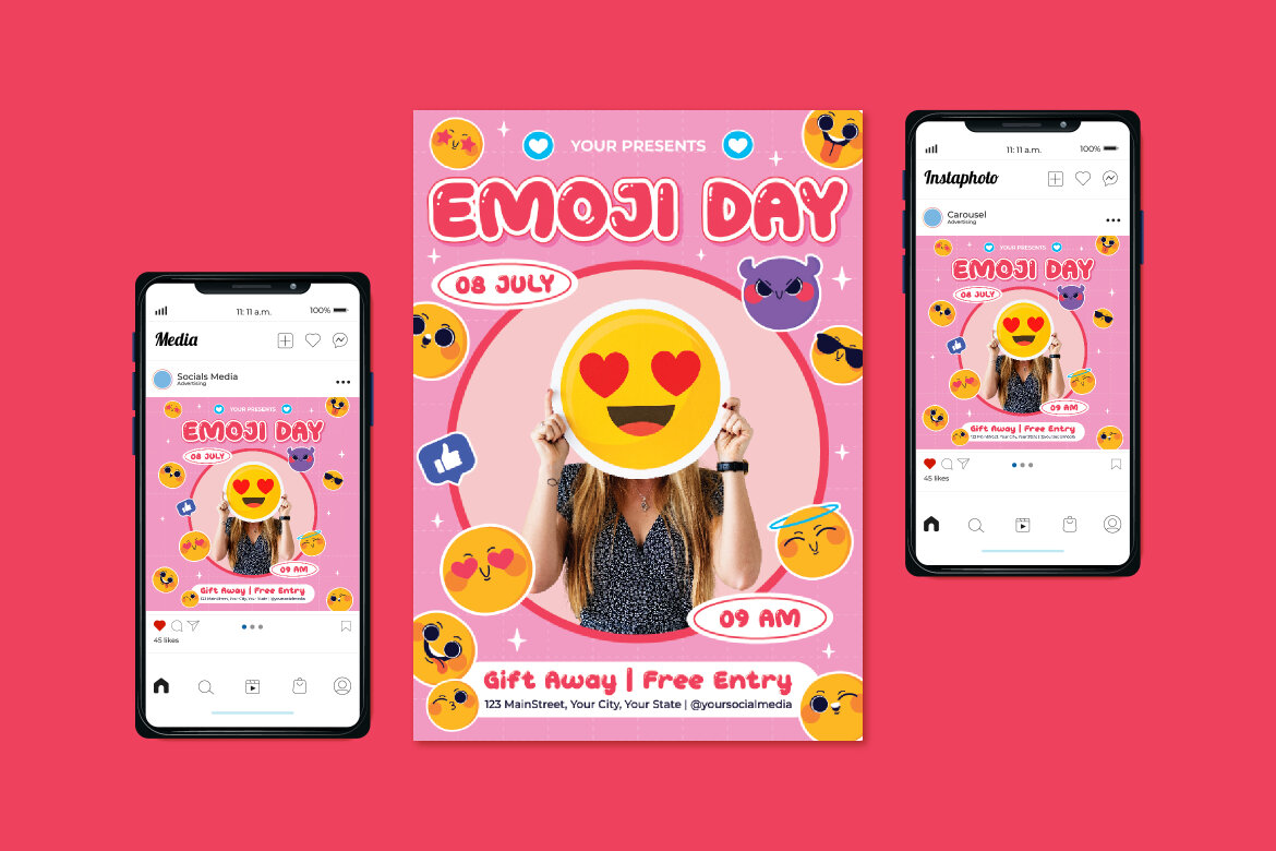 Emoji Day Flyer | Deeezy